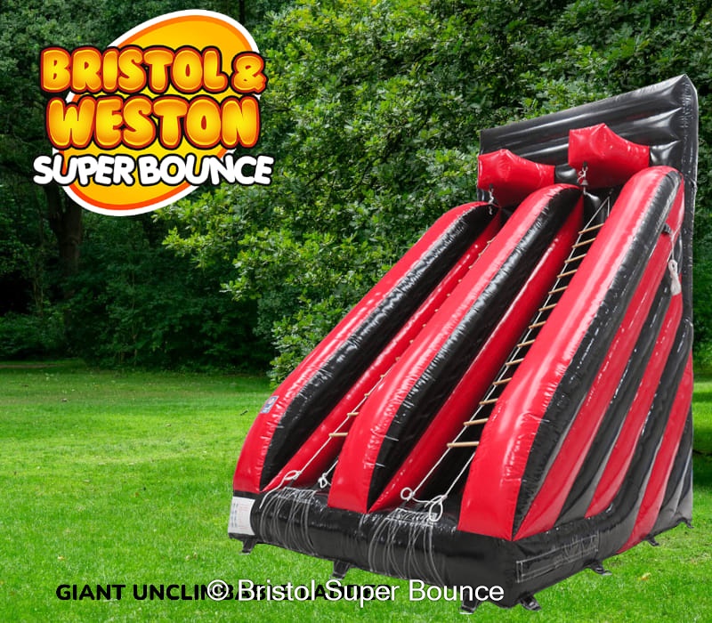 Giant unclimbable ladder 14.8ft x 11.5ft x18.7ft ( - Bouncy Castle Hire ...