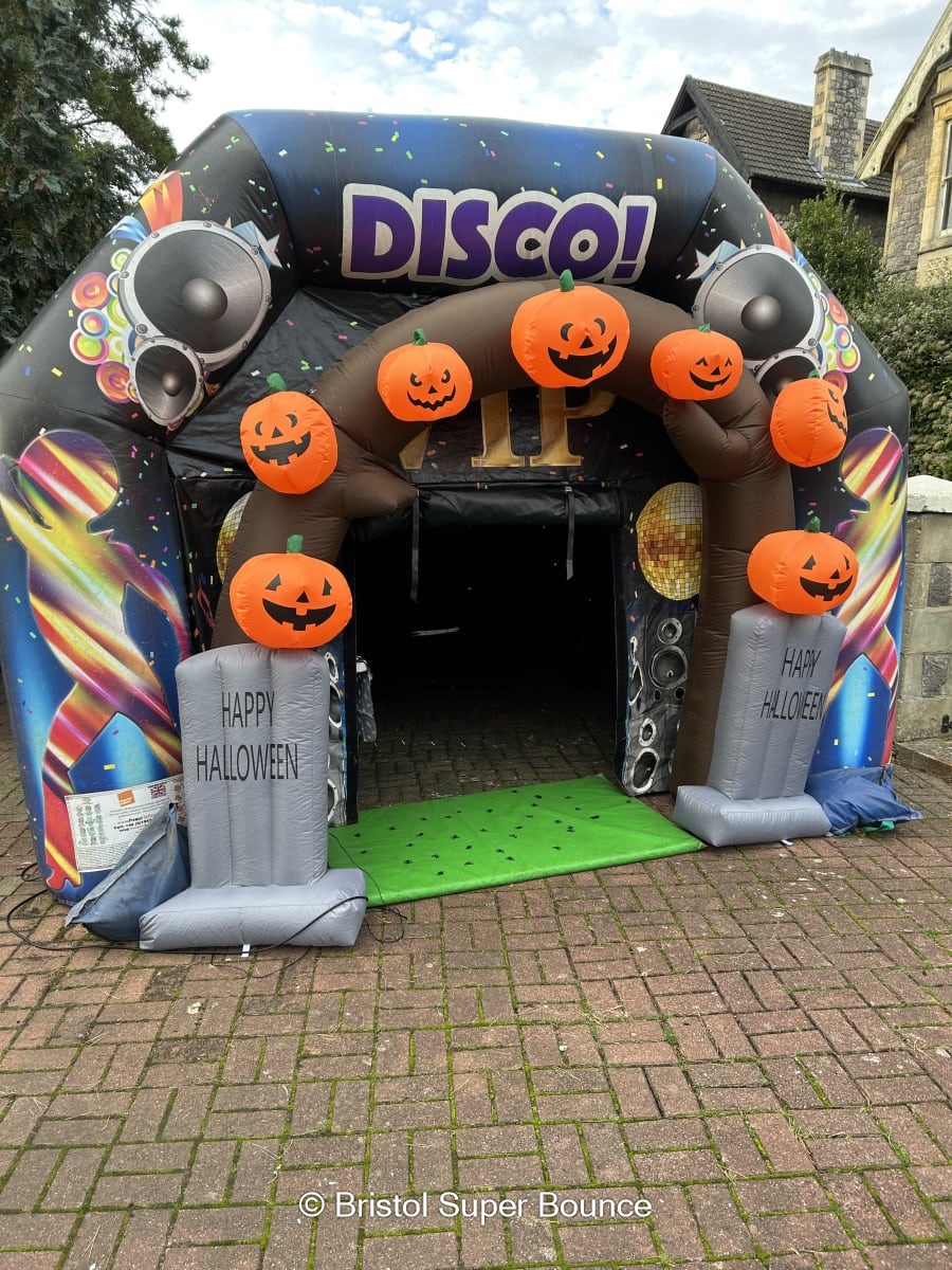 Halloween disco tent - Bouncy Castle Hire in Bristol, Weston Super Mare ...