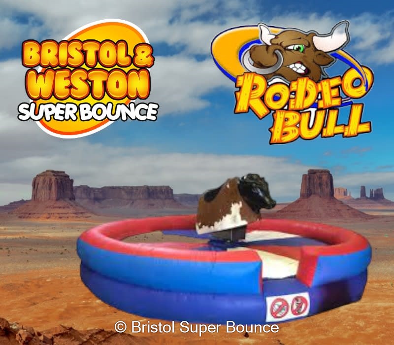 Rodeo Bull/rodeo sheep/ surf Simulator /snow board - Bouncy Castle Hire ...